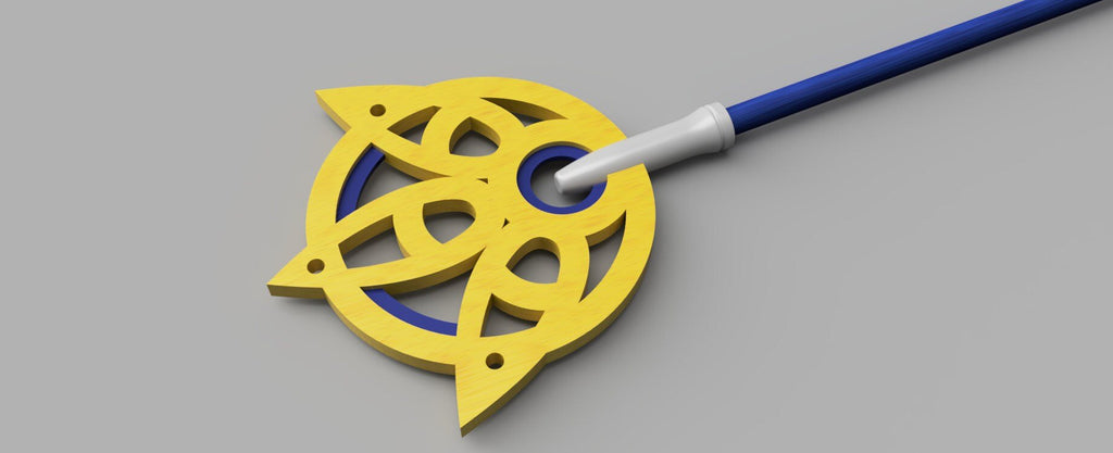 Yuna's Summoning Staff [3D Print Files] DangerousLadies