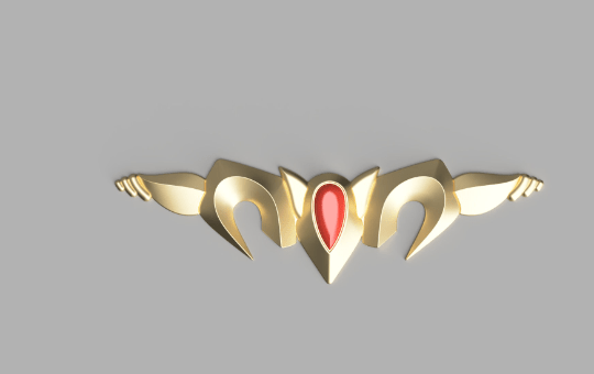 Zelda's Ocarina of Time Tiara [3D Print Files] DangerousLadies