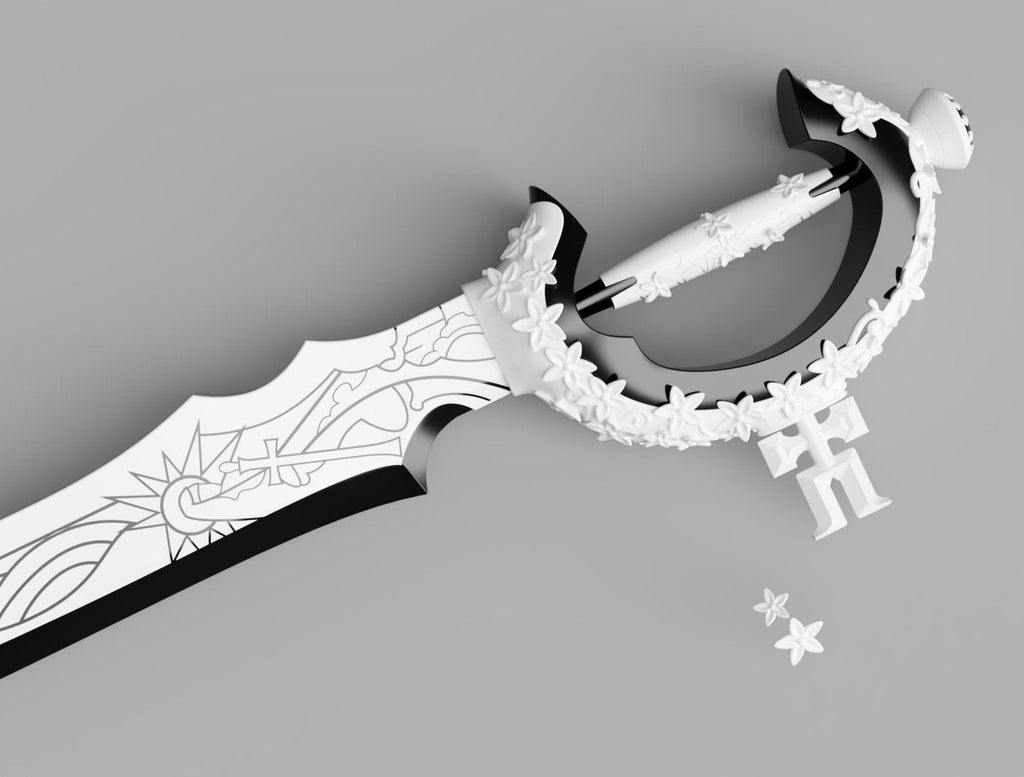 Zero's Sword [3D Print Files] DangerousLadies